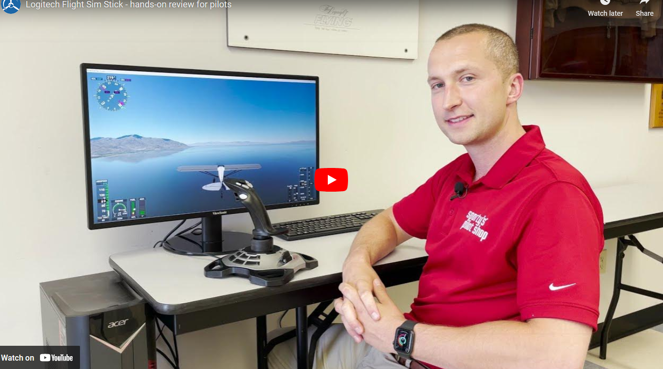 Logitech Flight Sim Stick - hands-on review for pilots : Flight Sim Update