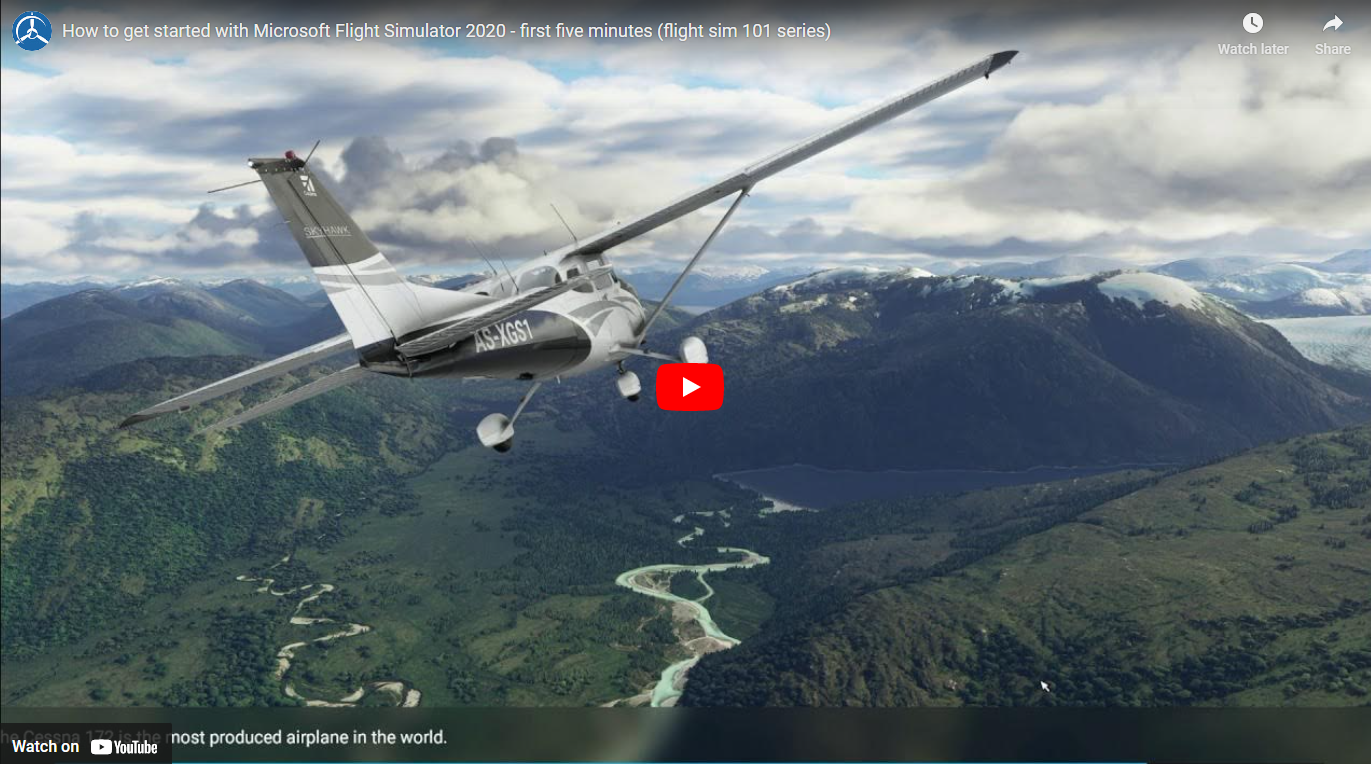 How to get started with Microsoft Flight Simulator 2020 - first five ...