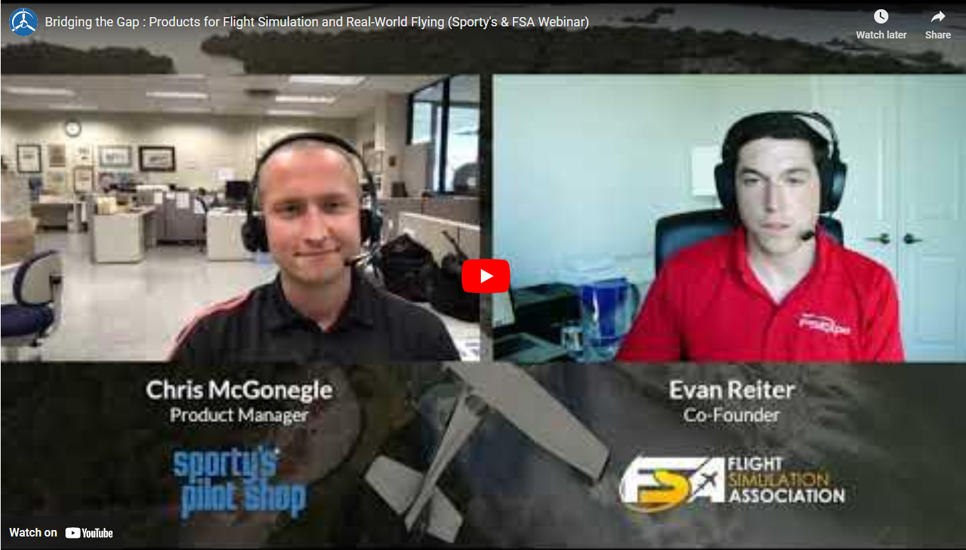 Bridging the Gap : Products for Flight Simulation and Real-World Flying ...